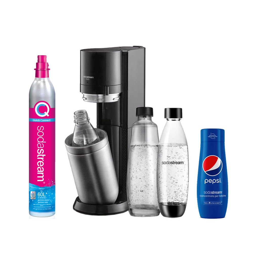 SodaStream paket: DUO + CO2 cilindar + dodatne boce +sirup! cijena ...
