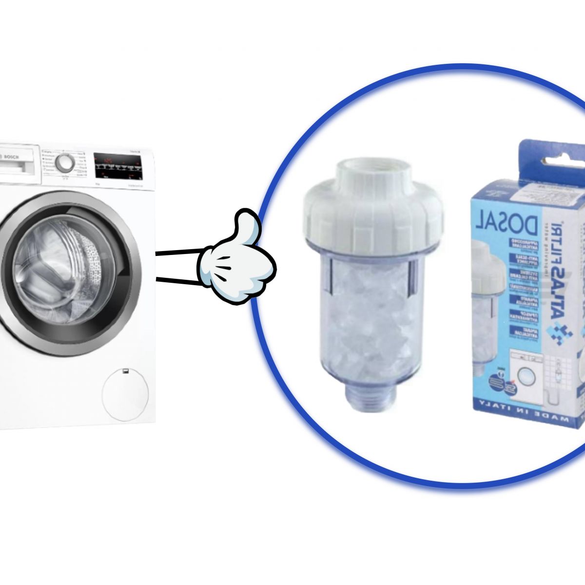 Aquaphor filter za perilice DOSAL s polifosfatnim kristalima cijena ...